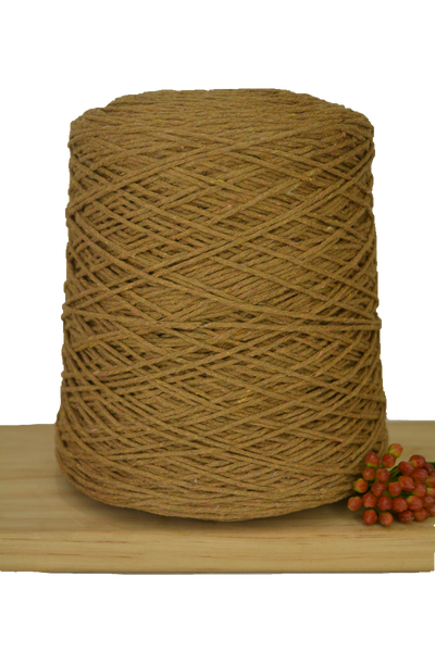 Coloured 1ply Cotton Warping String - 1mm - Nutmeg – Knot Knitting